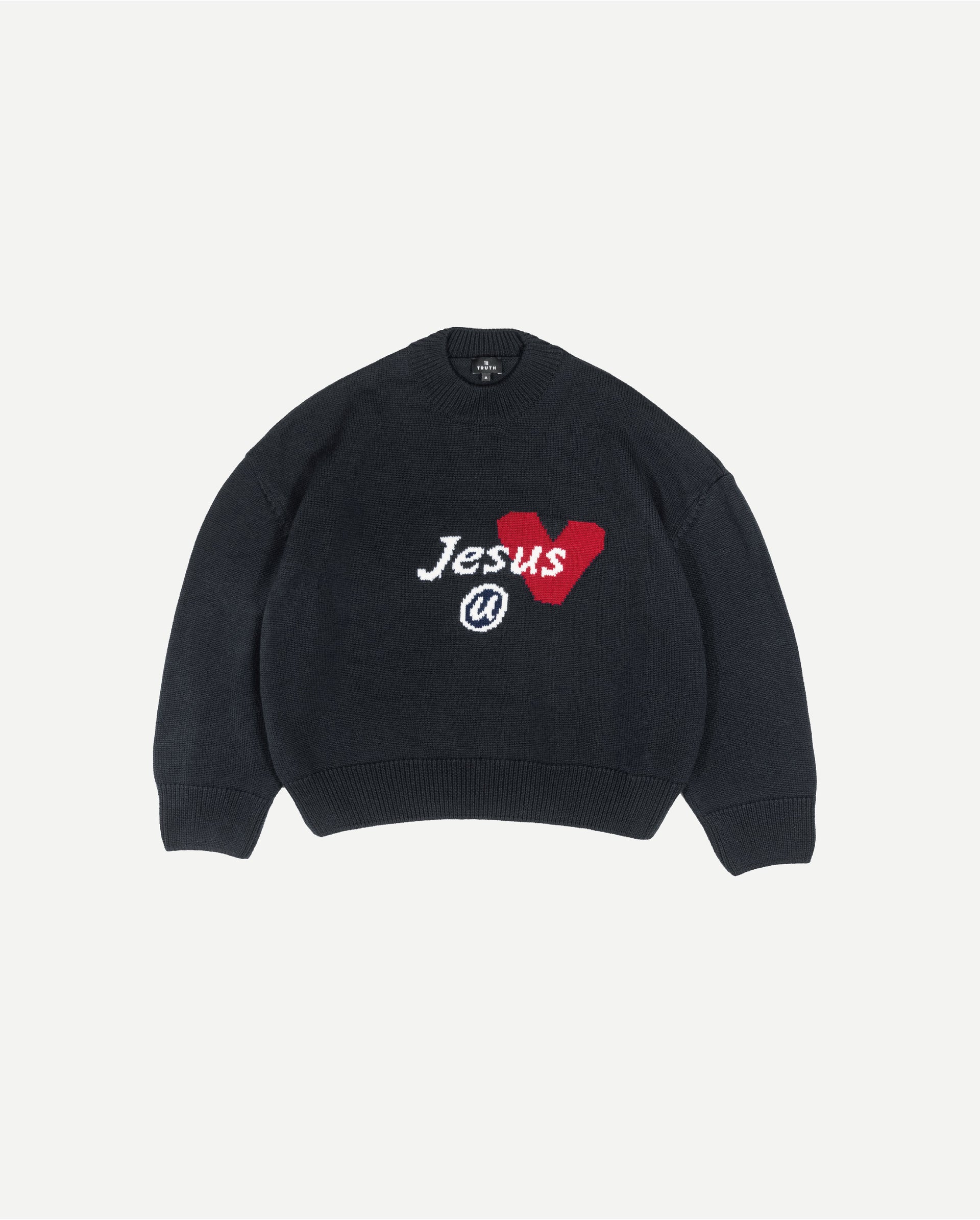 Jesus Merino Knit - Black – TRUTH